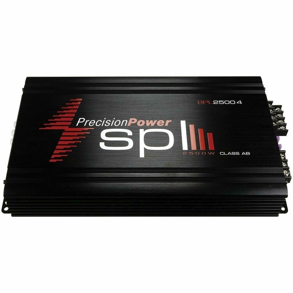 Precision Power SPL Audio 4 Channel Car Stereo Amplifier Class A/B 2500 ...