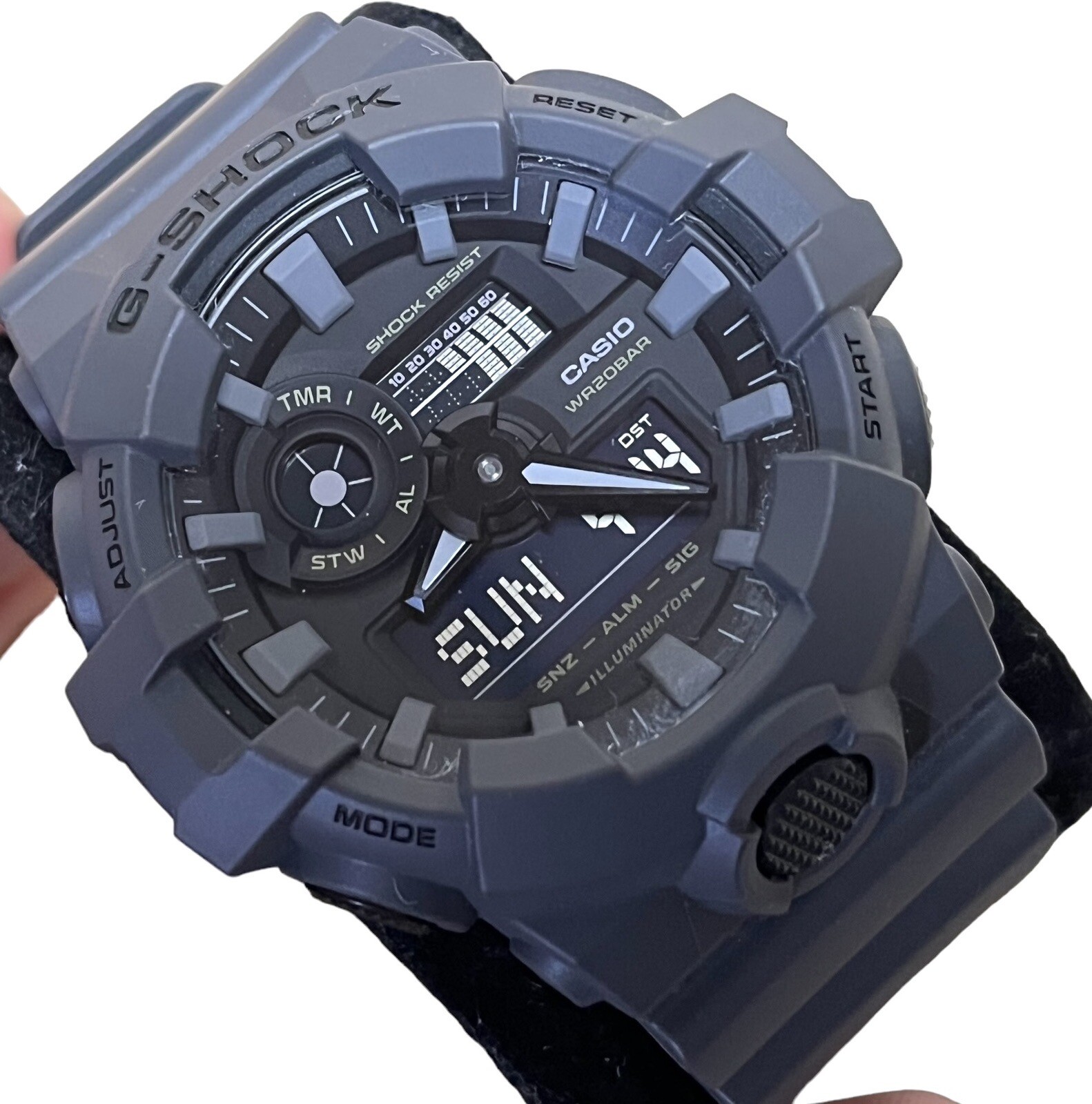 G-SHOCK Casio Mens Watch GA700UC Digital Analog Quartz Gray Sport 5522 ...