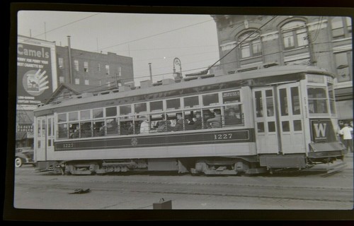 Orig 1939 TARS Trolley Bronx New York City NYC 616 Film Photo Negative ...