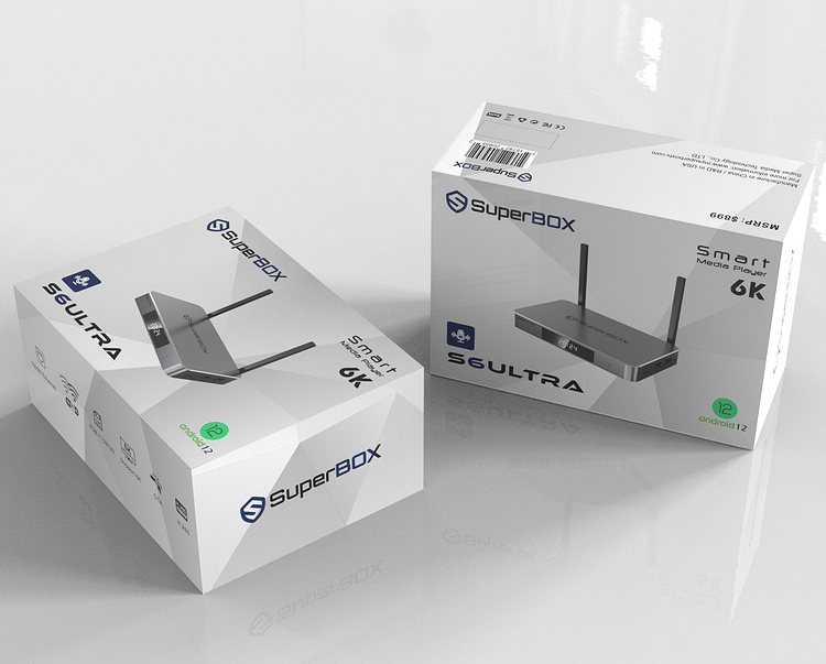 Superbox S6 ULTRA TV Box 128G HD Android built-in app Andriod 12 same ...