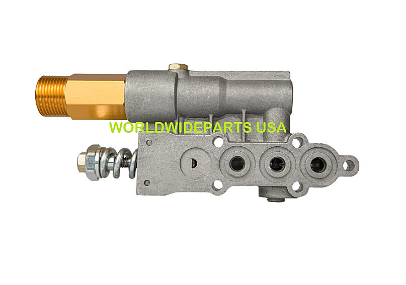 Pressure Washer Pump Manifold 5 Bolt Himore 308653006, 308653025 ...