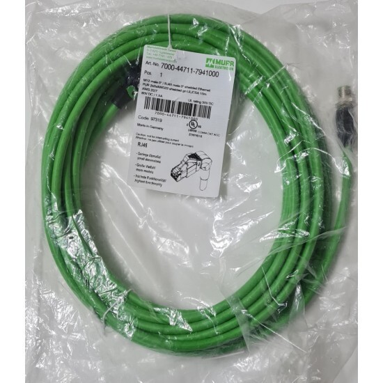 7000-44711-7941000 Murr Elektronik Cable Ethernet Shielded M12 - RJ45 ...