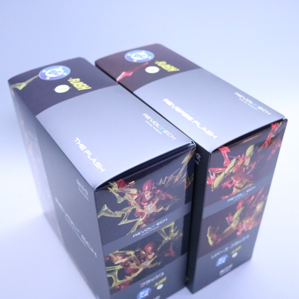 Kaiyodo Revoltech Amazing Yamaguchi The Flash & Reverse-Flash Action ...