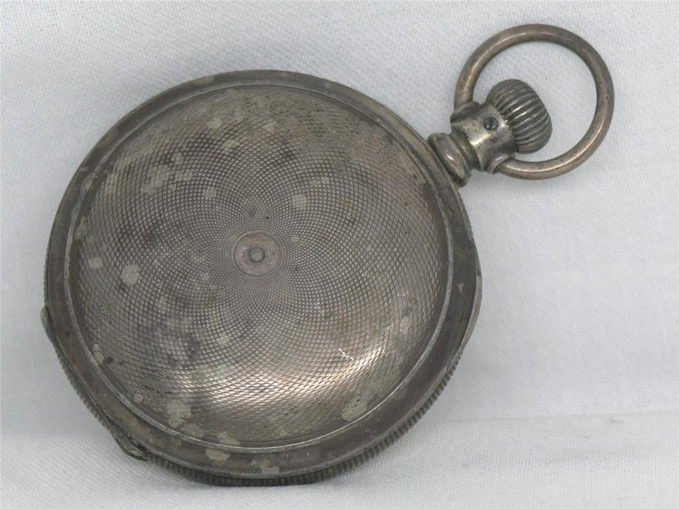 ANTIQUE 18S ELGIN NATIONAL "GRADE 207" COIN SILVER POCKET WATCH | eBay