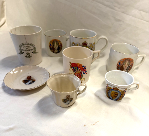 Various antique porcelein royalty cups/mugs etc | eBay UK