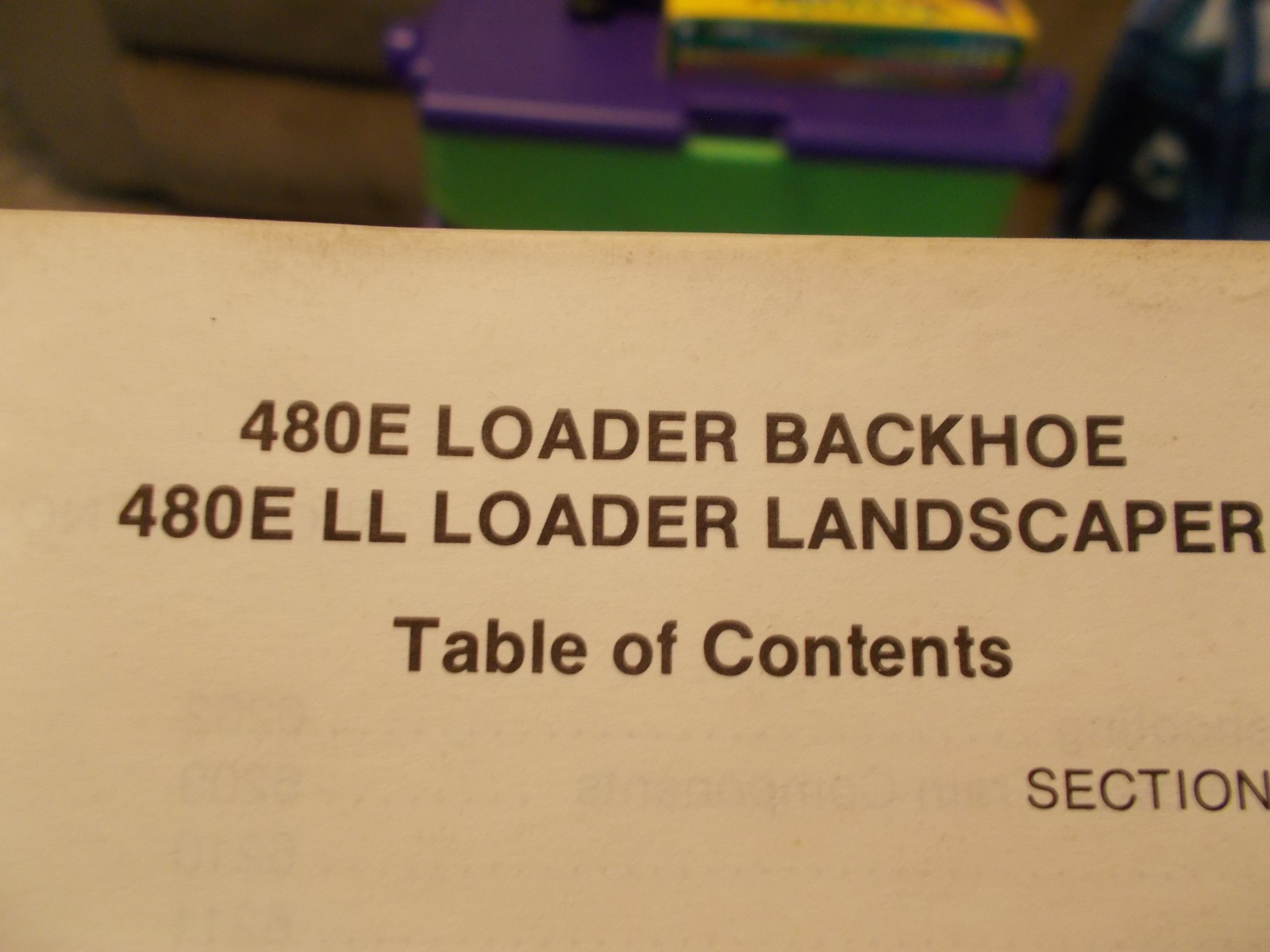 CASE 480E LANDSCAPE BACKHOE AND CASE 480E LL LOADER LANDSCAPER SERVICE MANUAL NI | eBay