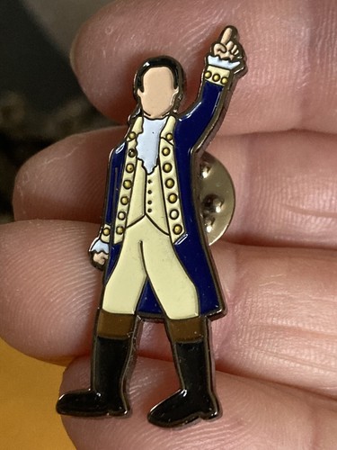 Hamilton enamel musical Lapel Pin EUC K535 | eBay