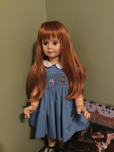 Doll Wig Monique Lorie Size 19 1 2 in Black for Patti Playpal for sale ...
