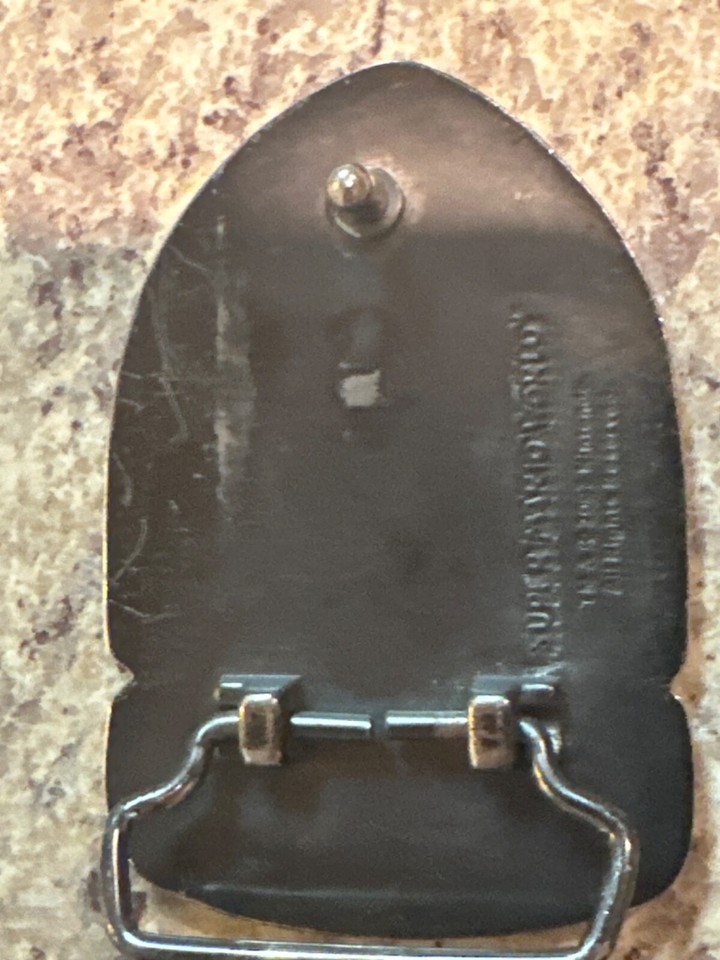 Super Mario World Angry Bullet Belt Buckle 2007 Nintendo Pre-owned | eBay