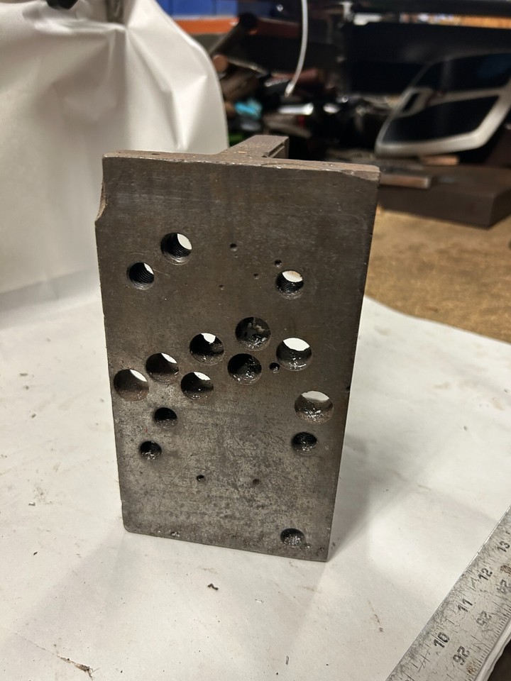 MACHINIST DrWy LATHE MILL Taft Pierce Right Angle Set Up Plate Fixture ...