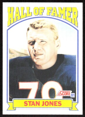 1991 2920A Score Stan Jones Chicago Bears #671 | eBay