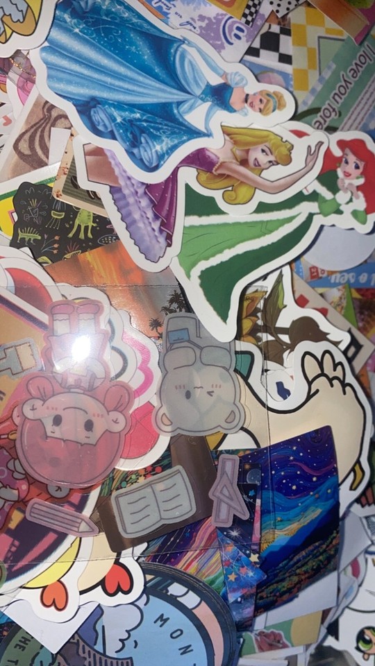 Surprise Lot of 20 Random Stickers - Includes Die Cuts/Sticker Flakes ...