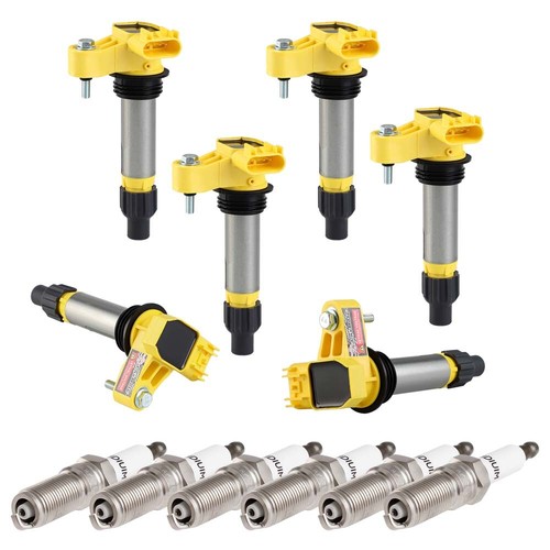 6x 12632479 D515C Ignition Coil + 6x 41-109 Spark Plug For GMC ...