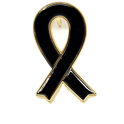 Black Ribbon Mourning Pin Tigeen 50 Pcs Metal Funeral Ribbon Pins