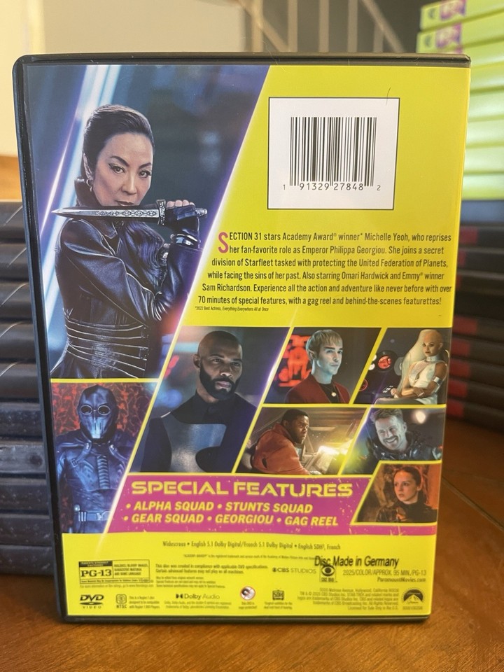 Star Trek: Section 31 [DVD] ⚠️OPEN BOX⚠️ | eBay