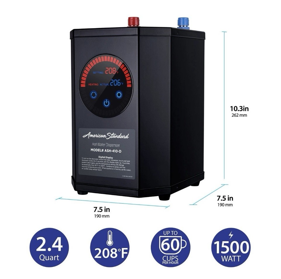 American Standard Kitchen Hot Water Dispenser - Multiple Tank and ...