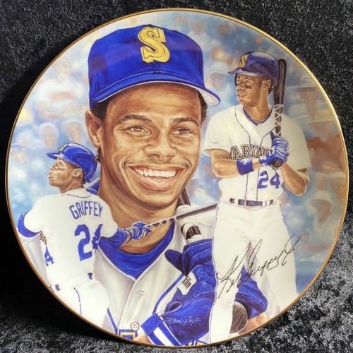 Ken Griffey Jr Gartlan MLB Seattle Mariners Collectors Plate 1992 No ...