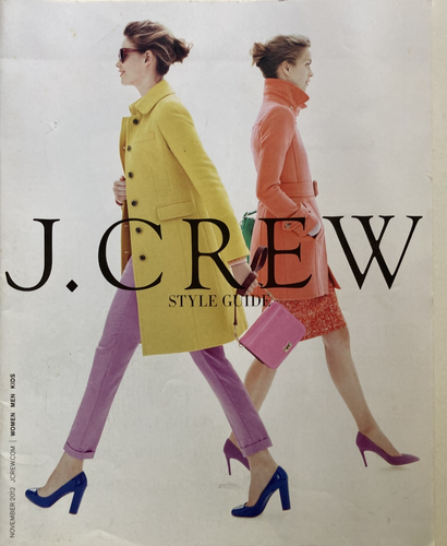 November 2012 J. CREW Style Guide Fashion Catalog | eBay