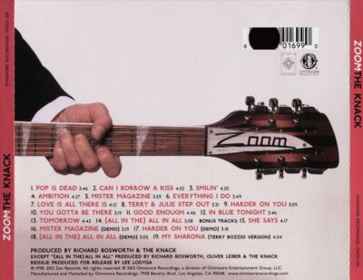 THE KNACK (US) - ZOOM [BONUS TRACKS] NEW CD 816651016990| eBay