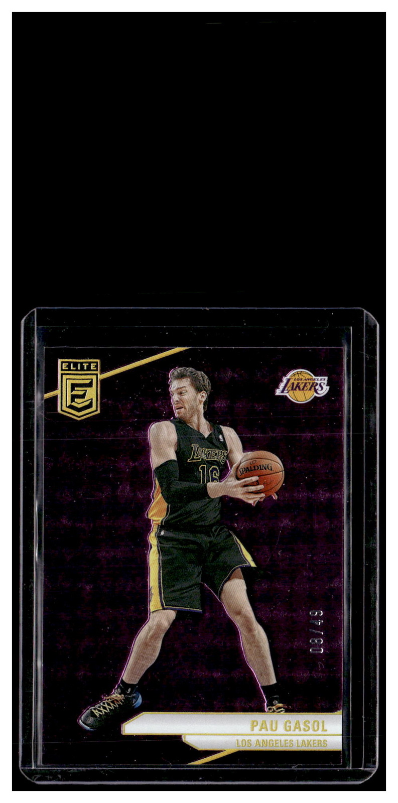 2023-24 Elite Purple #101 Pau Gasol LAKERS /49 | eBay