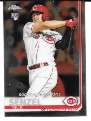 2019 Topps Chrome Update #56 Nick Senzel RC (Reds) | eBay Australia