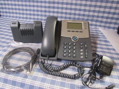 Cisco SPA 504G 4-Line, 2-Port Switch PoE IP Phone #1 FAST FREE SHIPPING ...