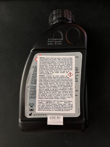BMW Hypoid Axle Oil G5 500 Ml 83222471487 for sale online | eBay