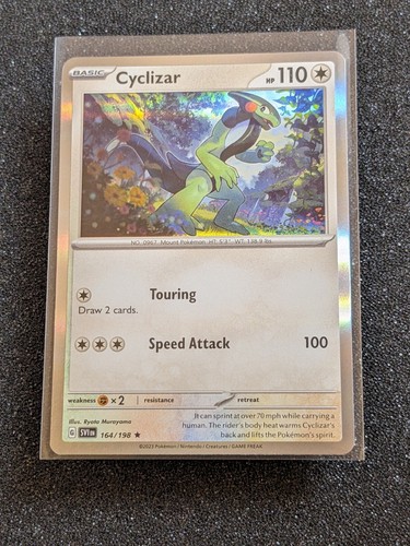 Pokémon TCG Cyclizar Scarlet & Violet Base Set 164/198 Holo Holo Rare ...
