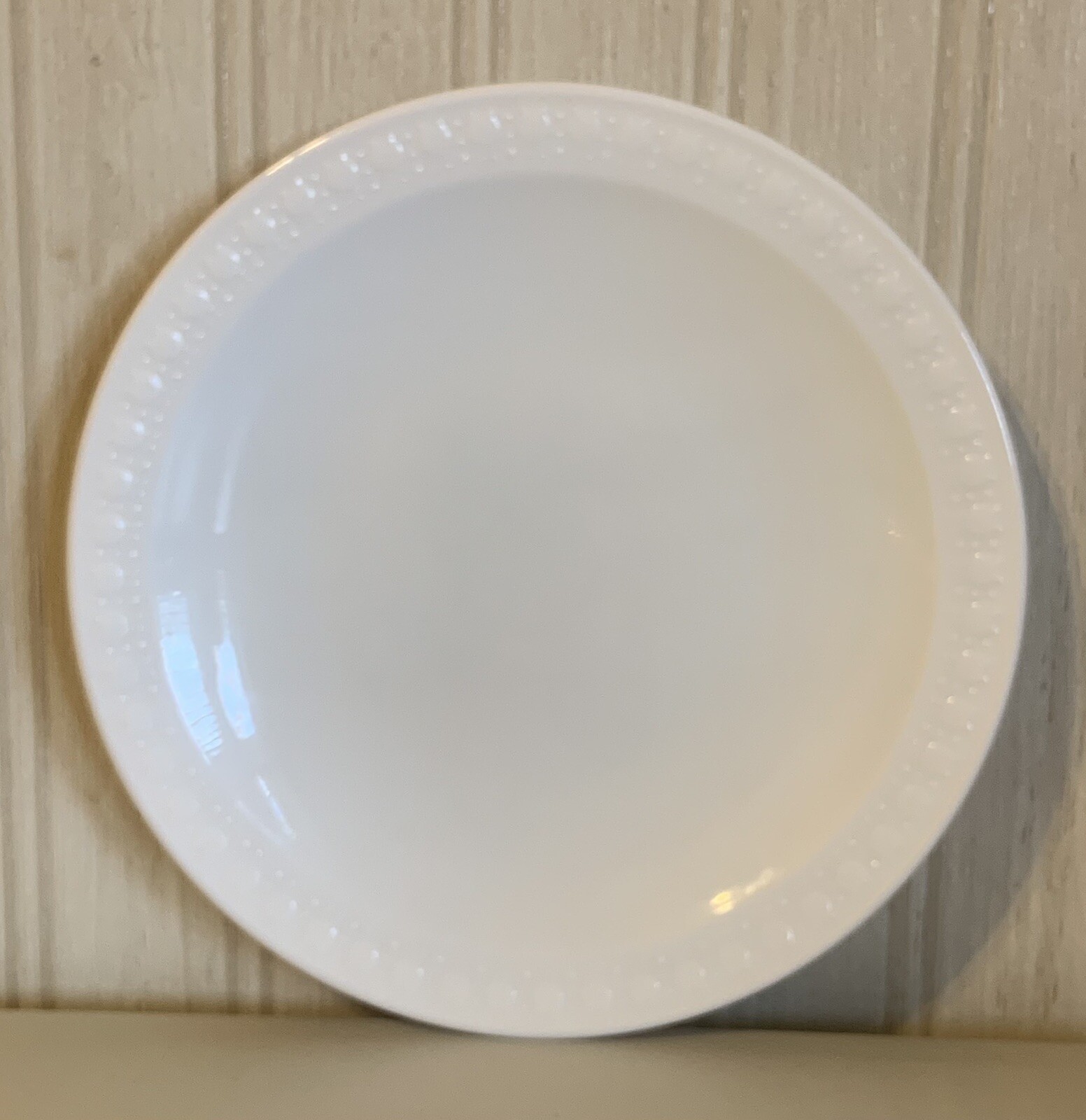 Vintage Corning Pyroceram Sculpted Rim Tulips Bread & Butter Plate | eBay