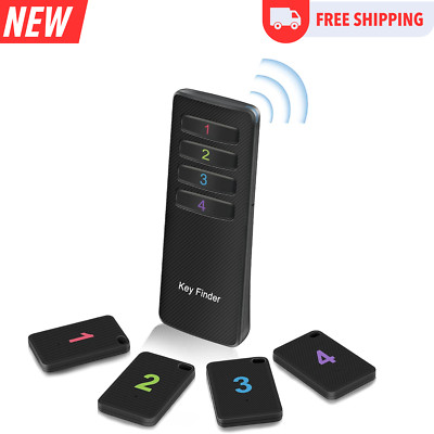 Key Finder, Stick on TV Remote Control Finder Find My Keys Device, 4 ...