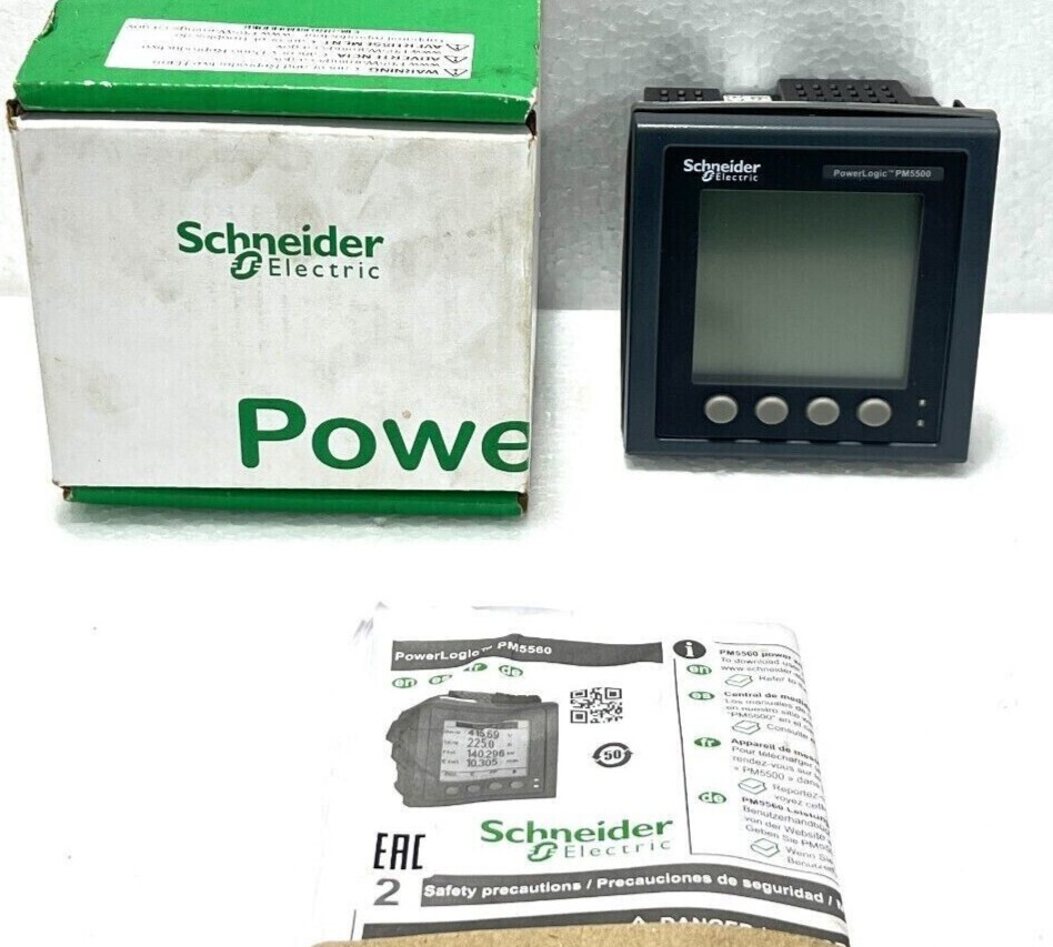 New Schneider METSEPM5560 Multifunctional Instrument PM5560 Power logic ...