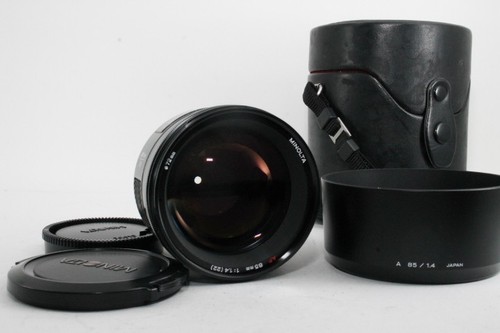 Famous Minolta Af 85Mm F1.4 N498 | eBay