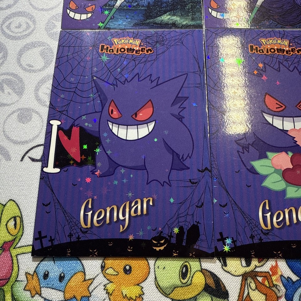 9 Star Holo Gengar Halloween Card Database Non-TCG Pokemon Cards Peru ...