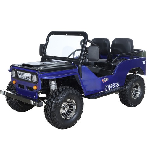 X-PRO Ranger 125cc Mini Jeep Go Kart w/ 3-Speed Semi-Auto Transmission ...