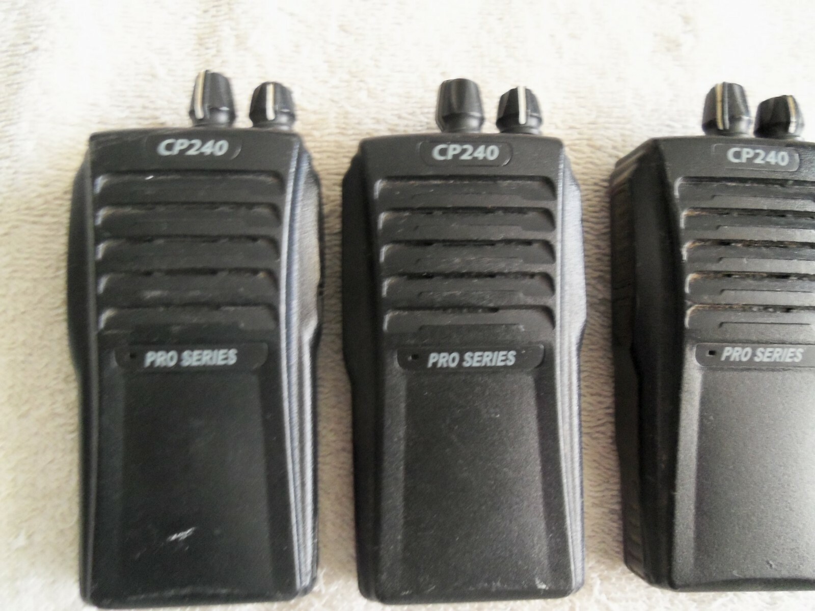 Lot of 3 cp240 vhf portable radios 150-170 mhz | eBay