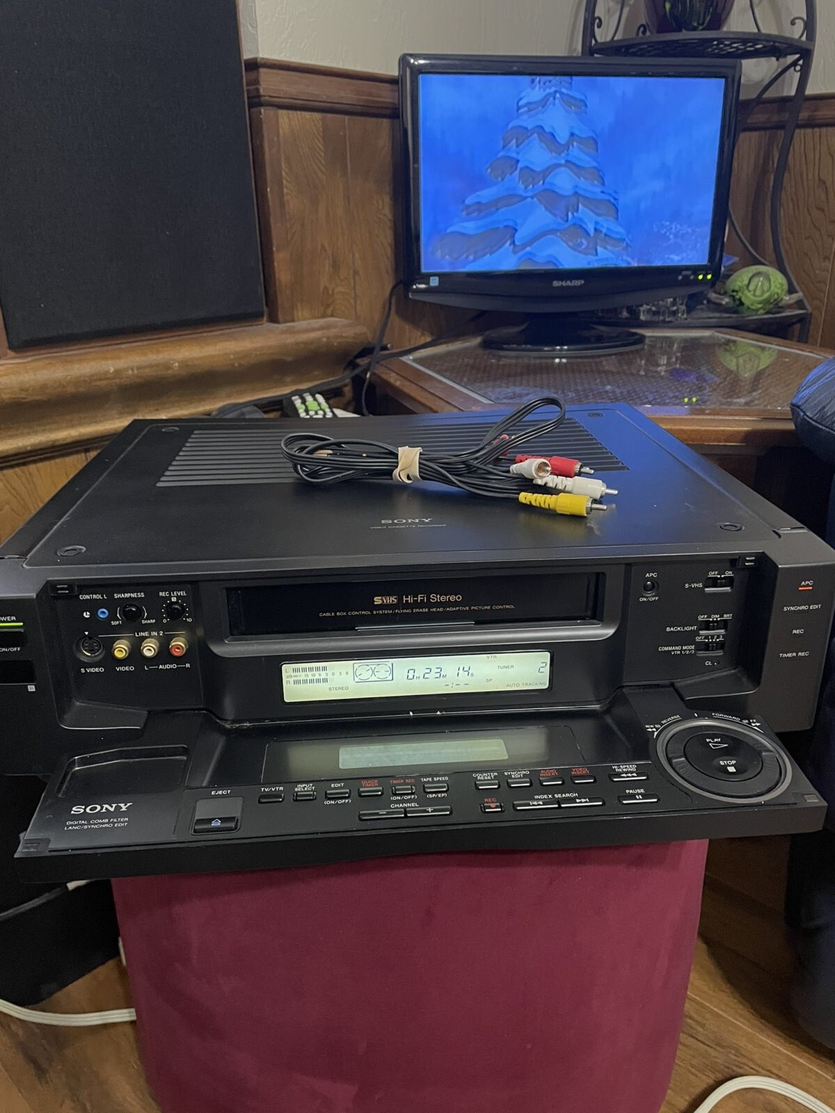 Sony SLV-R1000 S-VHS VCR for sale online | eBay