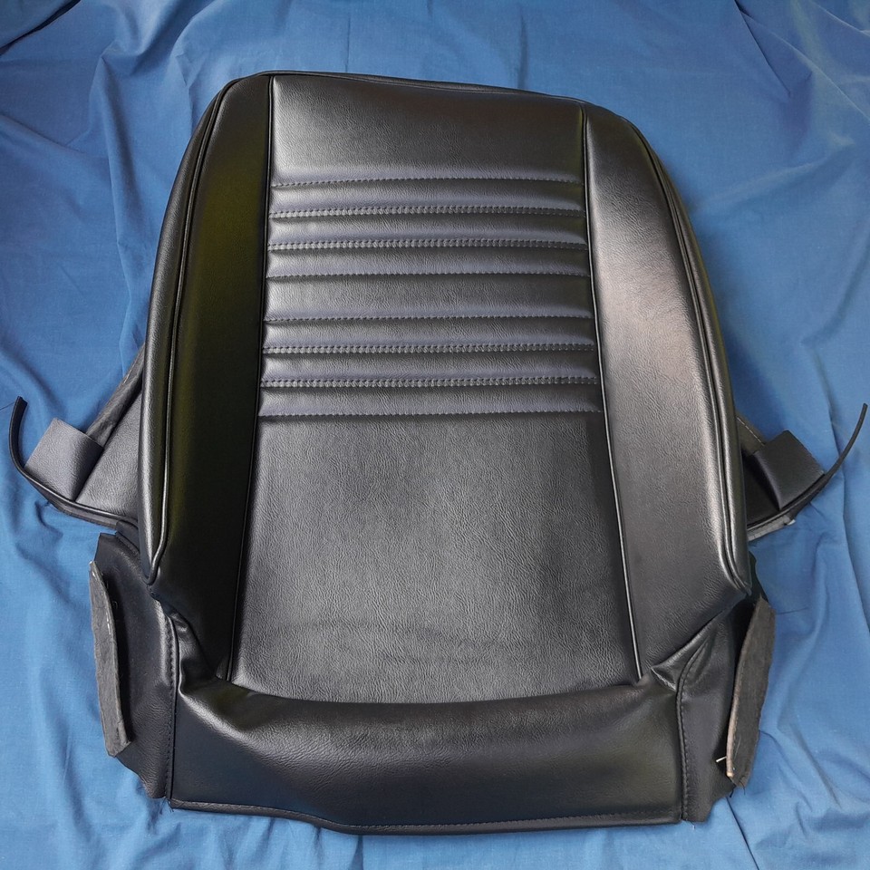 1967 Chevelle Bucket Seat Covers PAIR Black Vinyl Coupe TMI USA Made | eBay