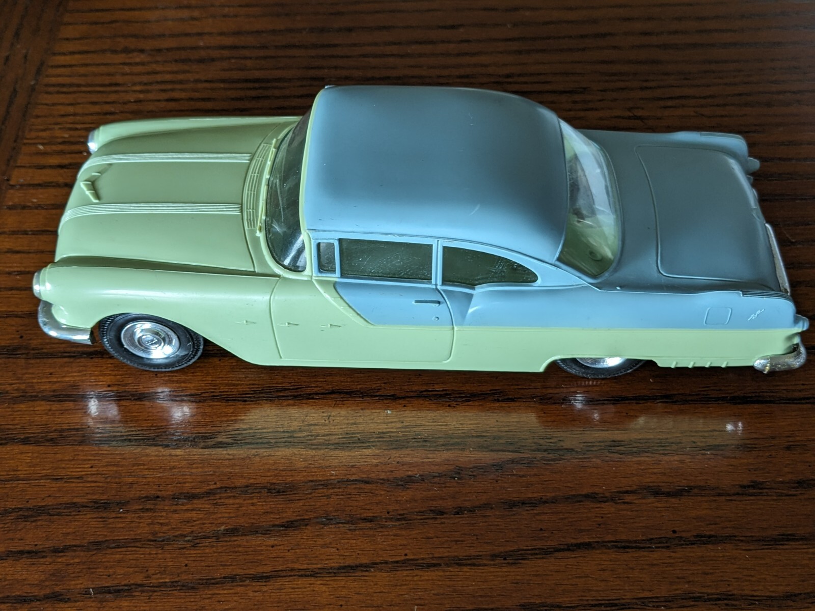 1955 Pontiac Starchief 1/25 Johan Promo Rare Two-Tone Green Blue Great ...
