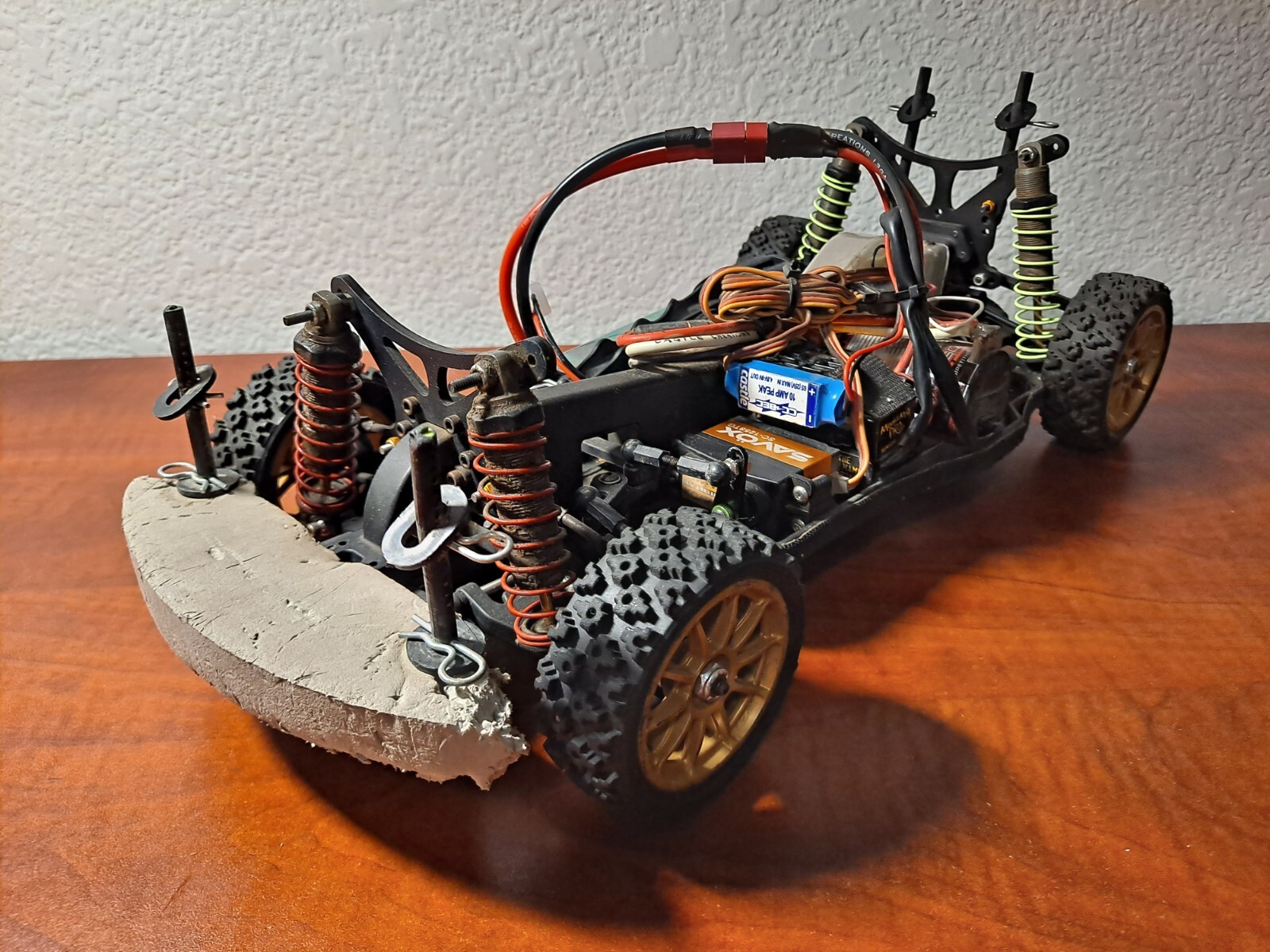 Team Losi XXX4 4X4 Rally RC Sabaru Body With Savox 258TG Servo,Castle ...