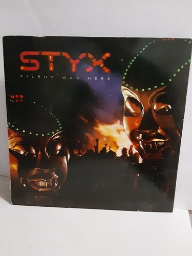 STYX Kilroy Was Here Vinyl LP Record Mr. Roboto Classic Rock Album ...