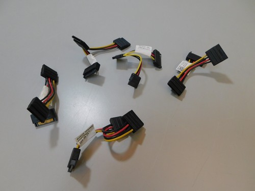 Dell 0N701D Foxconn SATA Power Connector Splitter 3.75" Cable Lot of 5x ...