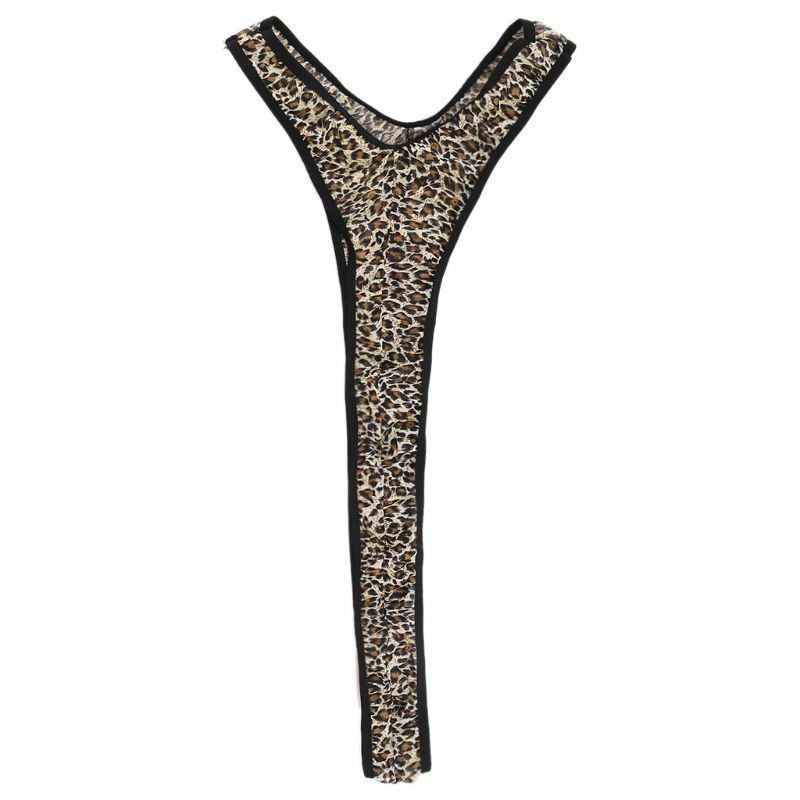 ⭐Sexy Men Borat Mankini V Sling Underwear Sling Shot Thong Bodysuit ...