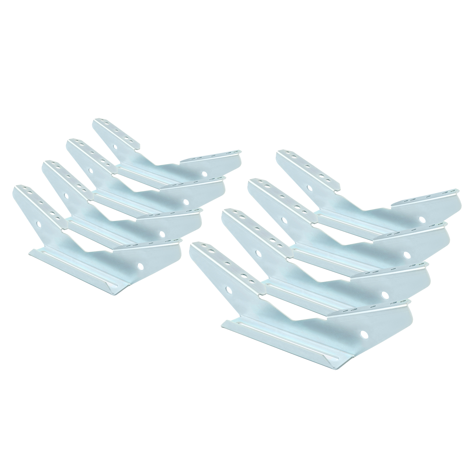 8Pcs Pontoon Wing Brackets Bunk Bolster Boat Pontoon Trailer V Wing ...