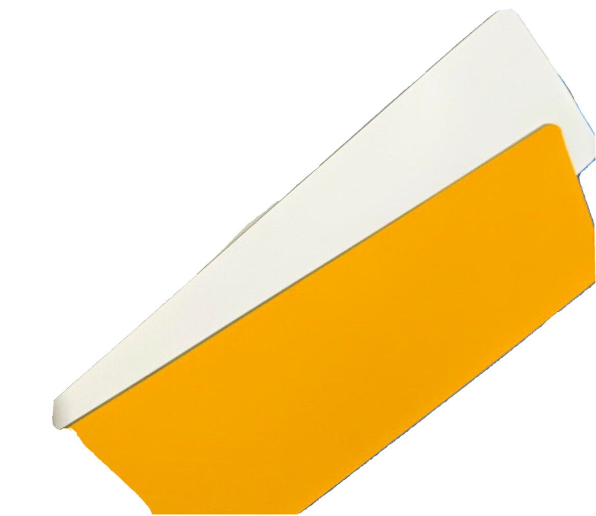 Standard oblong Number Plate Backing 520 X 111mm Reflective only No ...