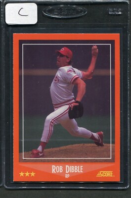 1988 Score Traded Rob Dibble RC #86T Reds Mint (C) | eBay