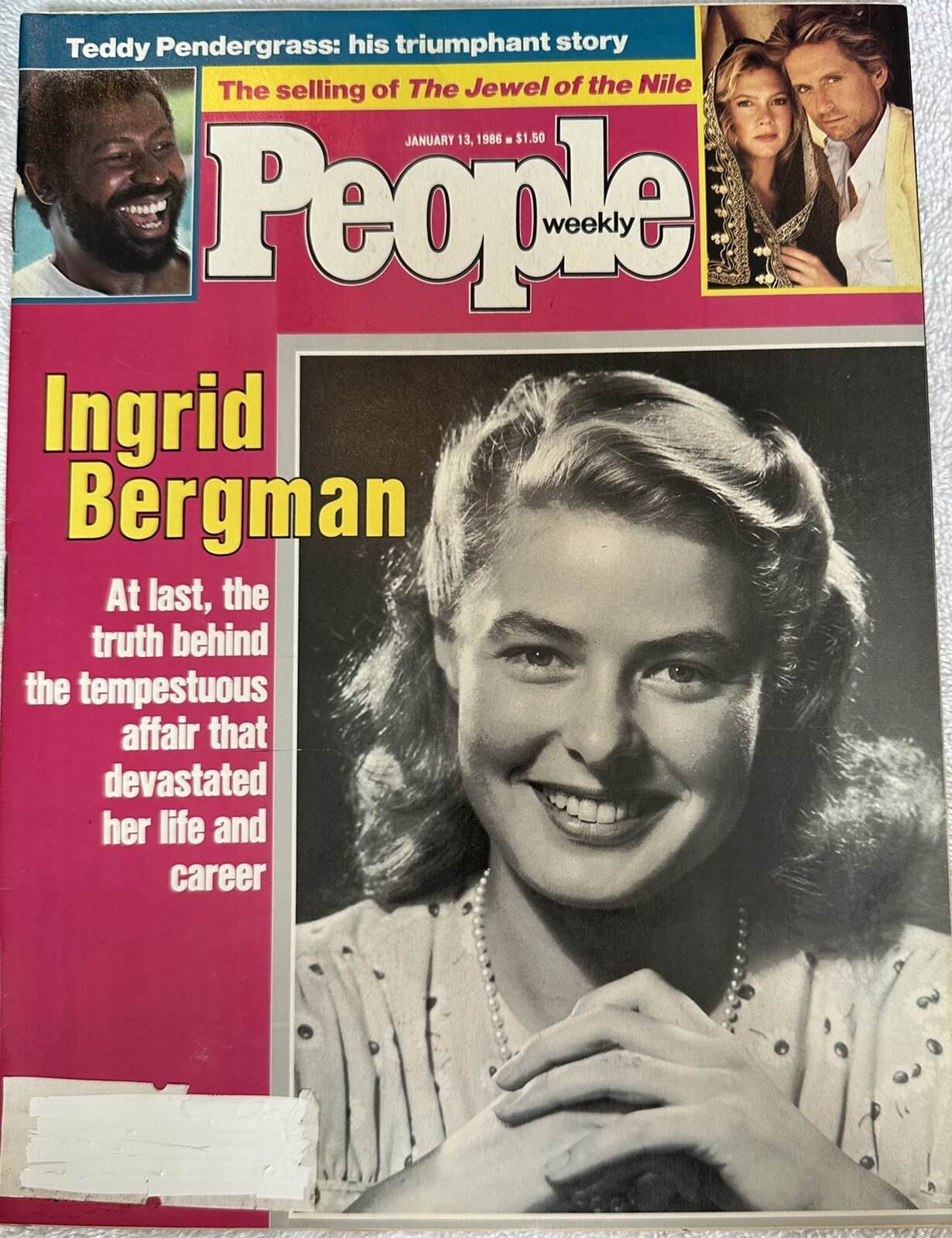 PEOPLE MAG: 1Ingrid Bergman Cover ; LN In Collector Sleeve | eBay