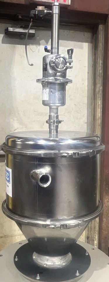 🔥NOVATEC Vacuum Reciever Hopper w/1.5” Atmospheric Valve, Used, Free ...
