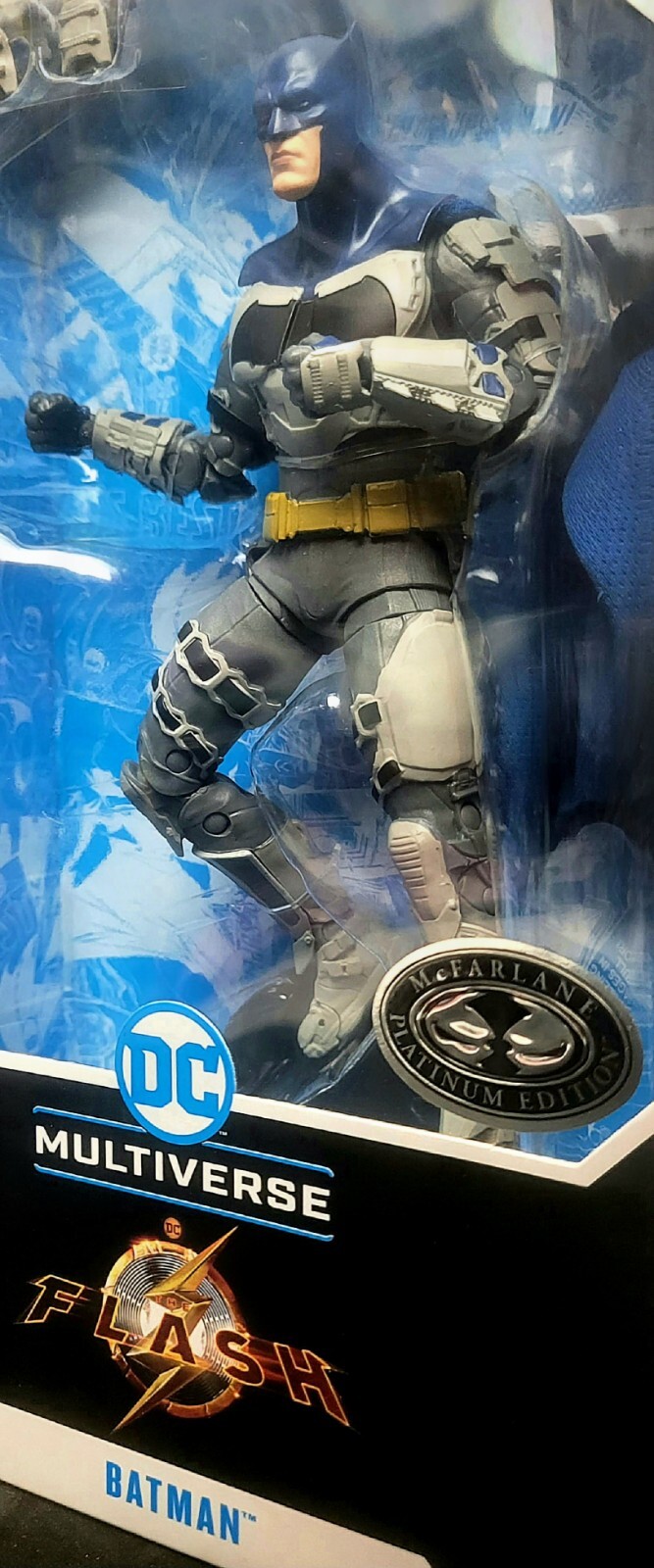 BATMAN The Flash PLATINUM McFarlane DC Multiverse Blue Grey 2024 NM | eBay