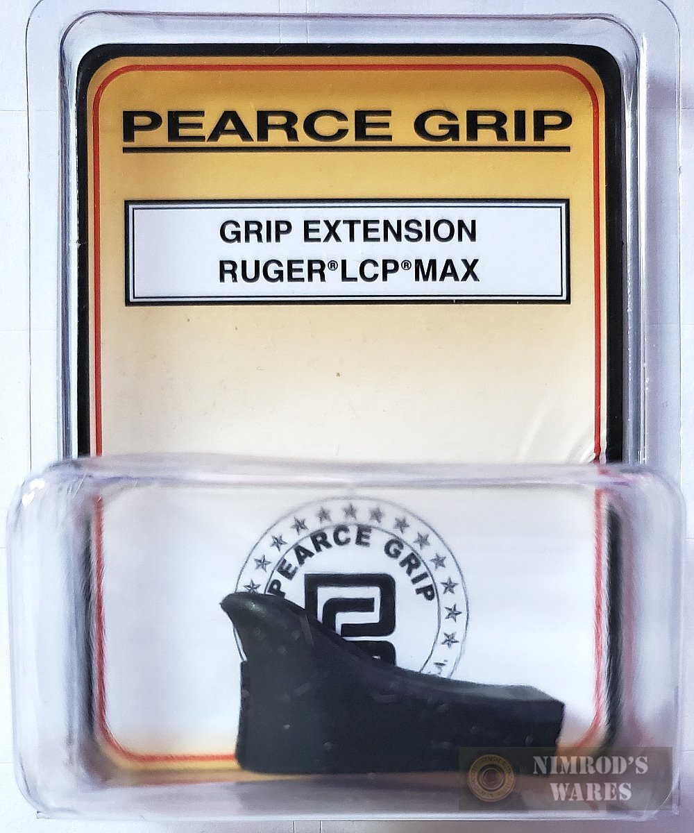 Pearce RUGER LCP MAX .380 GRIP EXTENSION 3/4" 10-rd Mag ONLY PG-MX380 ...