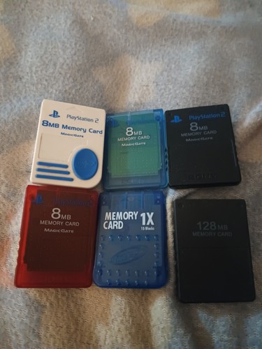 playstation memory card lot- Untested | eBay